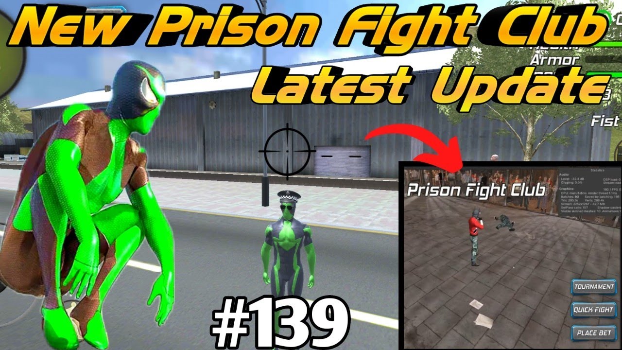 New Prison Fight Club || Latest Update || Rope Frog Ninja Hero Gameplay ...