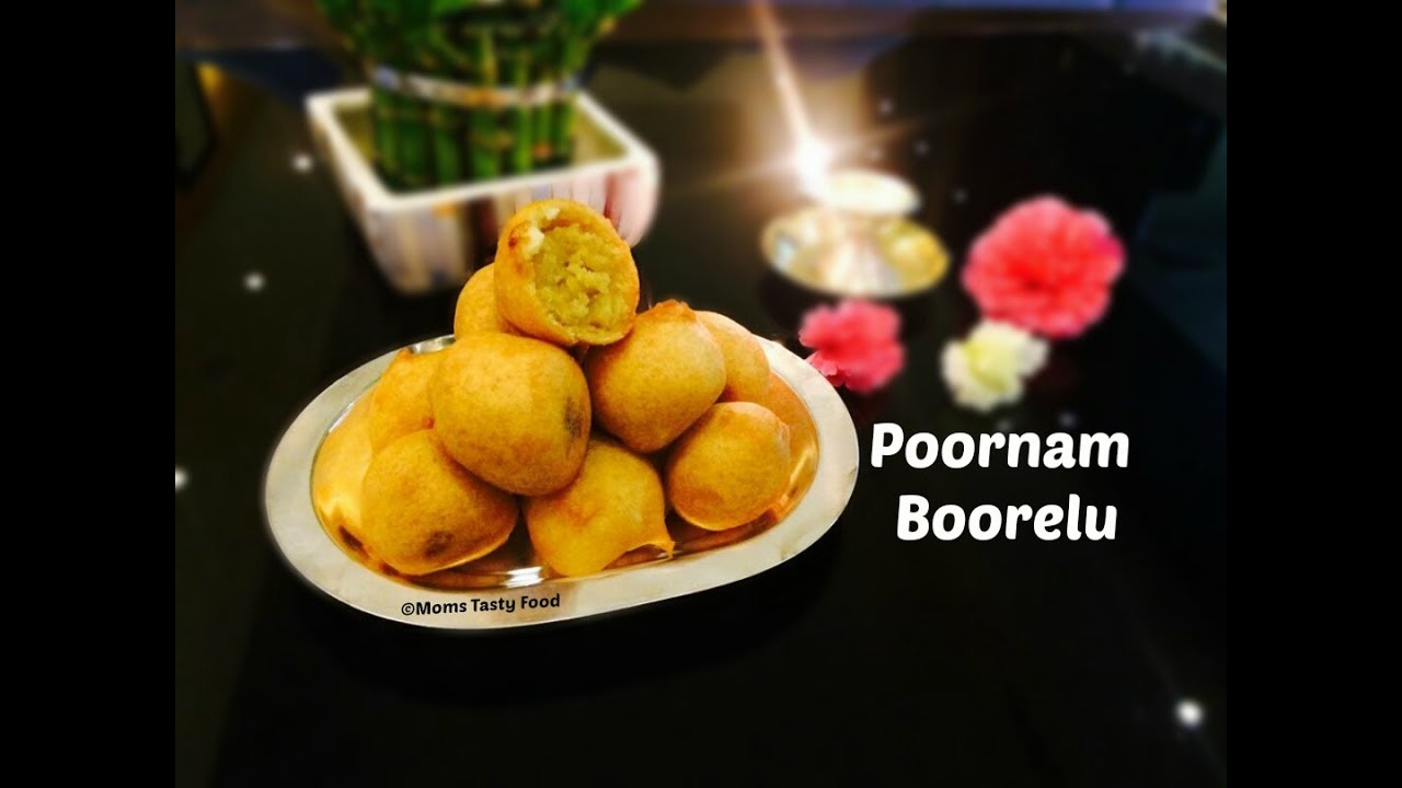 Poornam Boorelu (Poornalu ) - How To Make Purnam Burelu - Prasadam ...