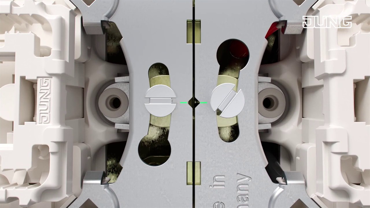 Proper installation of JUNG devices - YouTube