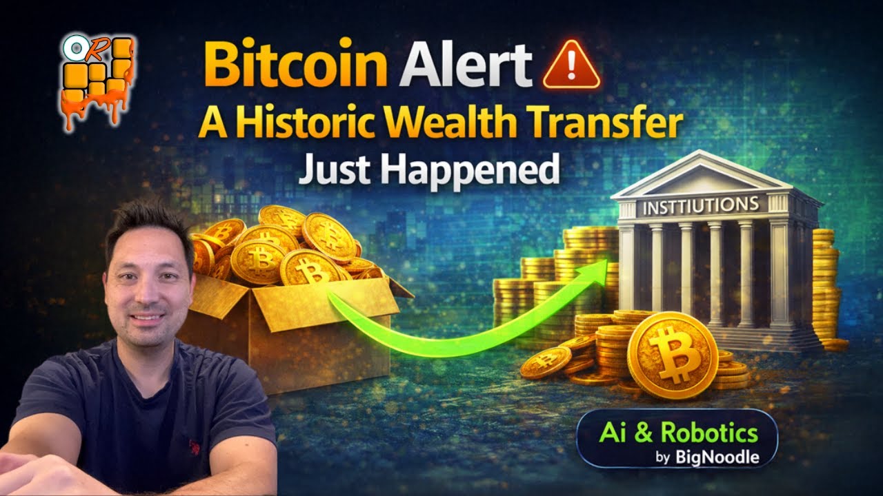 Bitcoin Alert A Historic Wealth Transfer Just Happened - YouTube