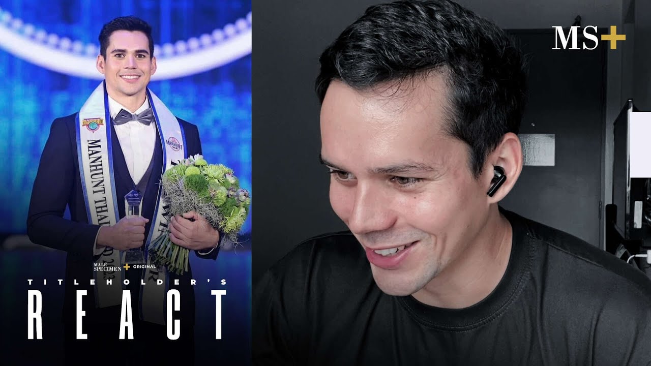 Kevin Dasom Reacts to His Manhunt Thailand 2024 Win | Titleholder's ...