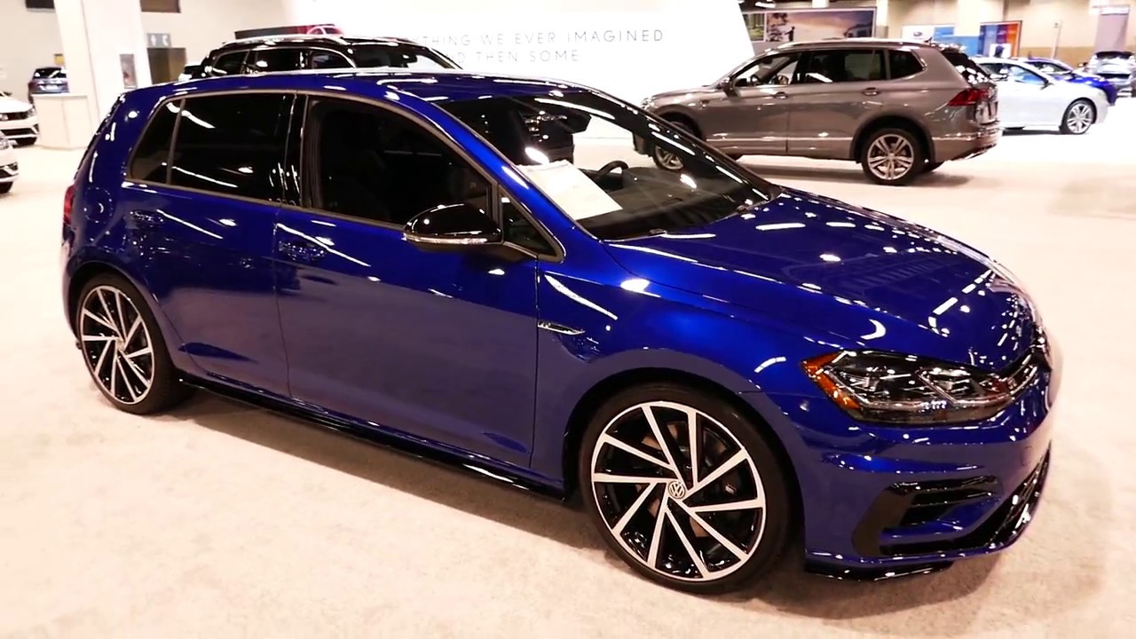 2019 Volkswagen Golf R Hatchback - Exterior Tour Walk Around - 2018 OC ...