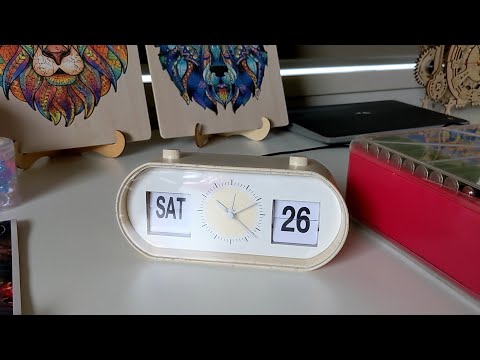 Unboxing Typo Flip Clock 2.0 White Model 1685562 - YouTube