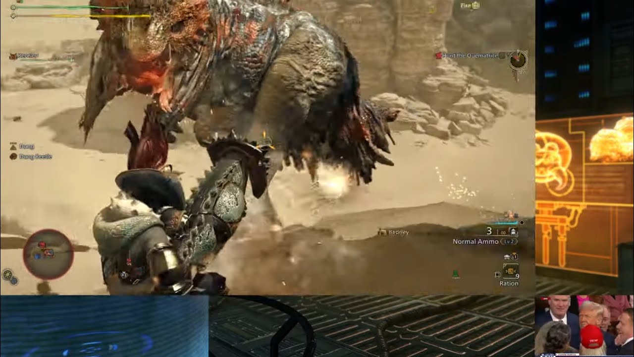 Monster Hunter Wilds (feat. Trump's Address to Congress) - YouTube