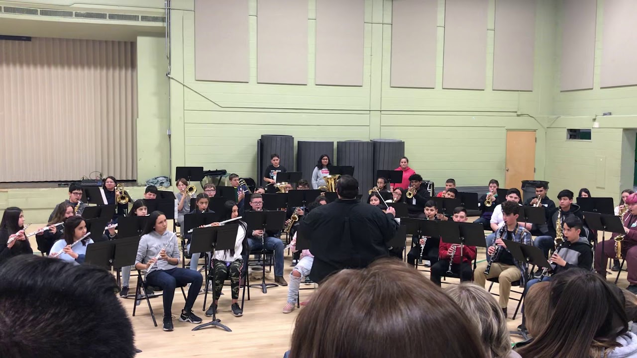 Pojoaque Valley Middle School Band Performance 2020 - YouTube
