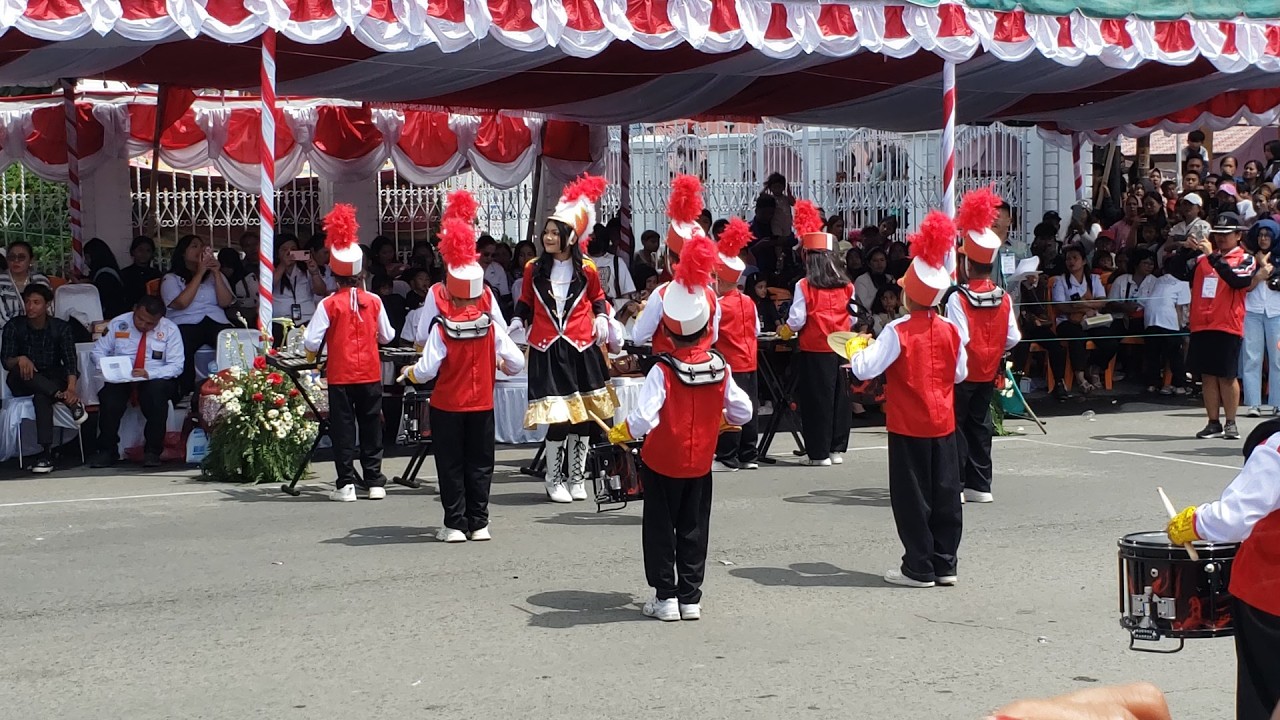 Marching Band SD Negeri 6 Kabanjahe 2024 - HUT RI 79 - YouTube