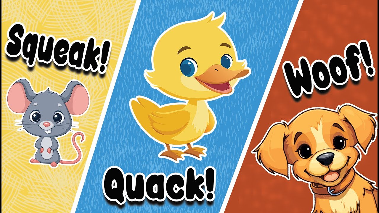 Animal Sounds Song for Toddlers & Preschoolers | Children's Learning ...