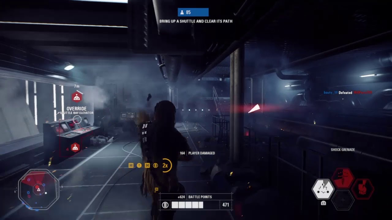 Battlefront II officer gameplay - YouTube