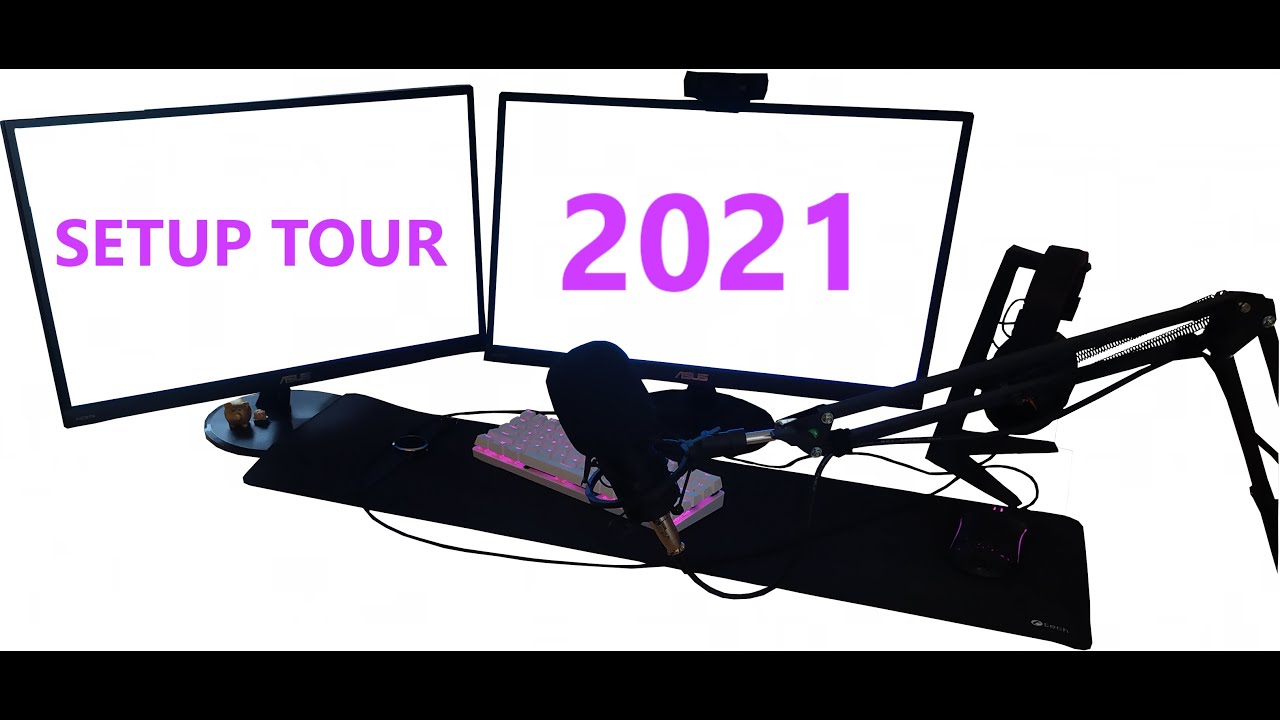 SETUP TOUR (2021)🖥️🖱️⌨️🎙️ - YouTube
