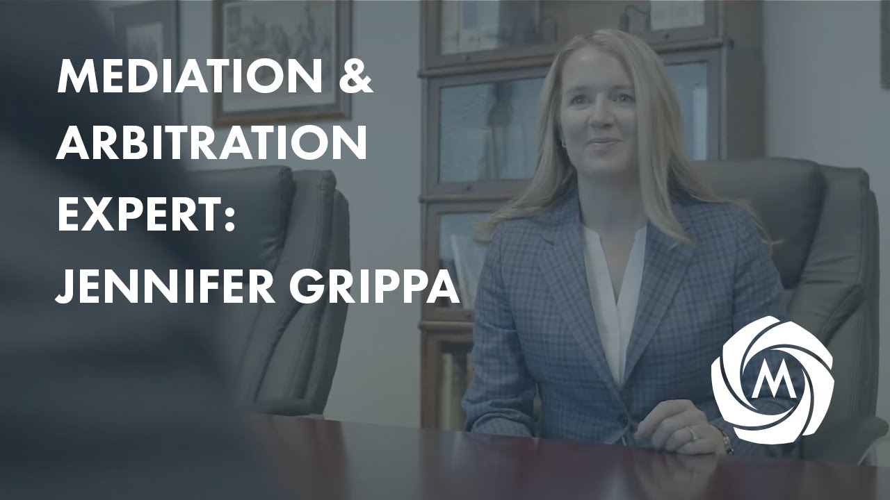 Mediation & Arbitration Expert: Jennifer Grippa, Esq. - YouTube