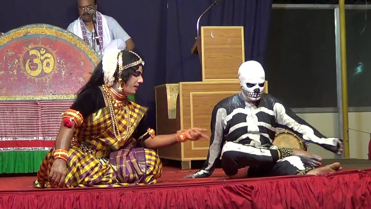 Yakshagana -- Om Namah Shivaya - 4 - Ammannaya - Marakada-Seethangoli ...