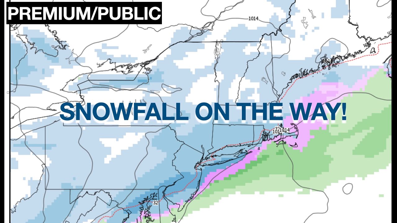 Snowfall On The Way! - YouTube