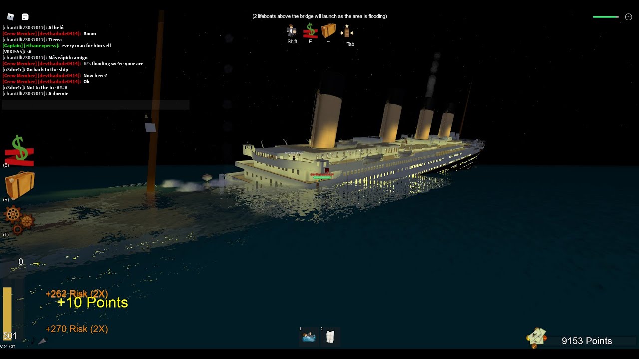 Roblox Titanic Modern Sinking FULL GAMEPLAY - YouTube