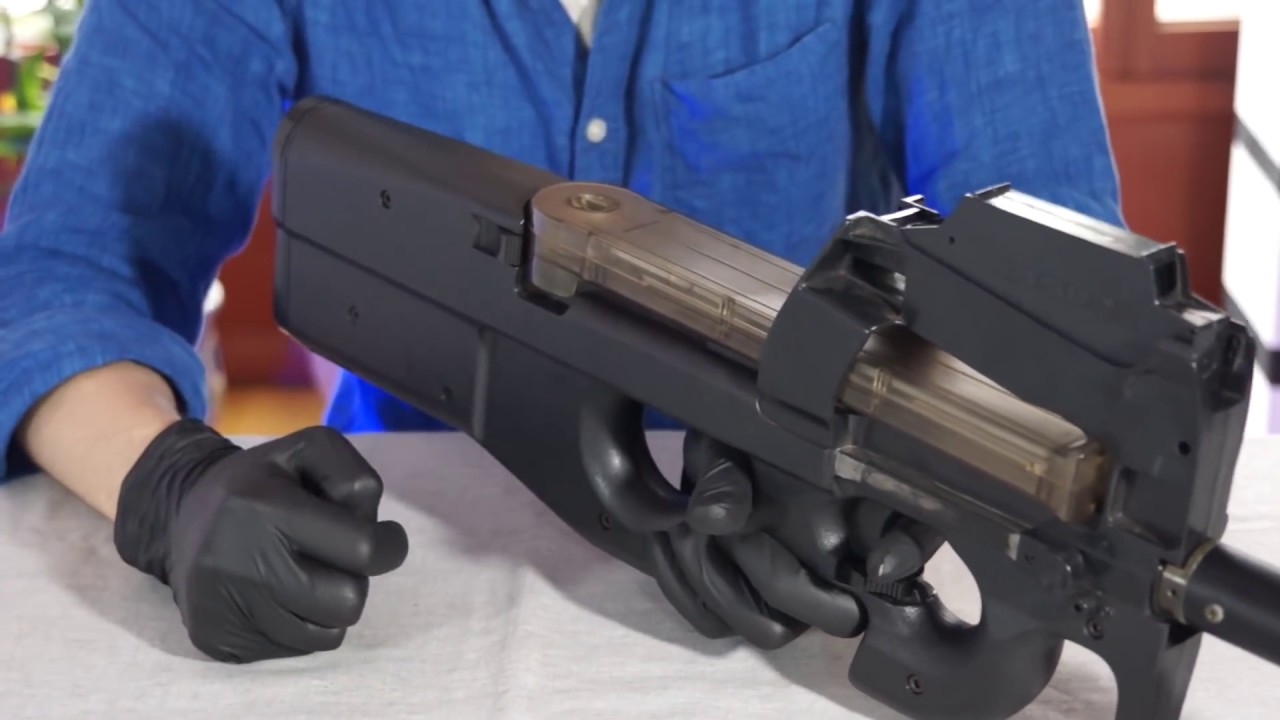 일본 버블경제의 산물#1 Toy-Tec P90 AEG - YouTube