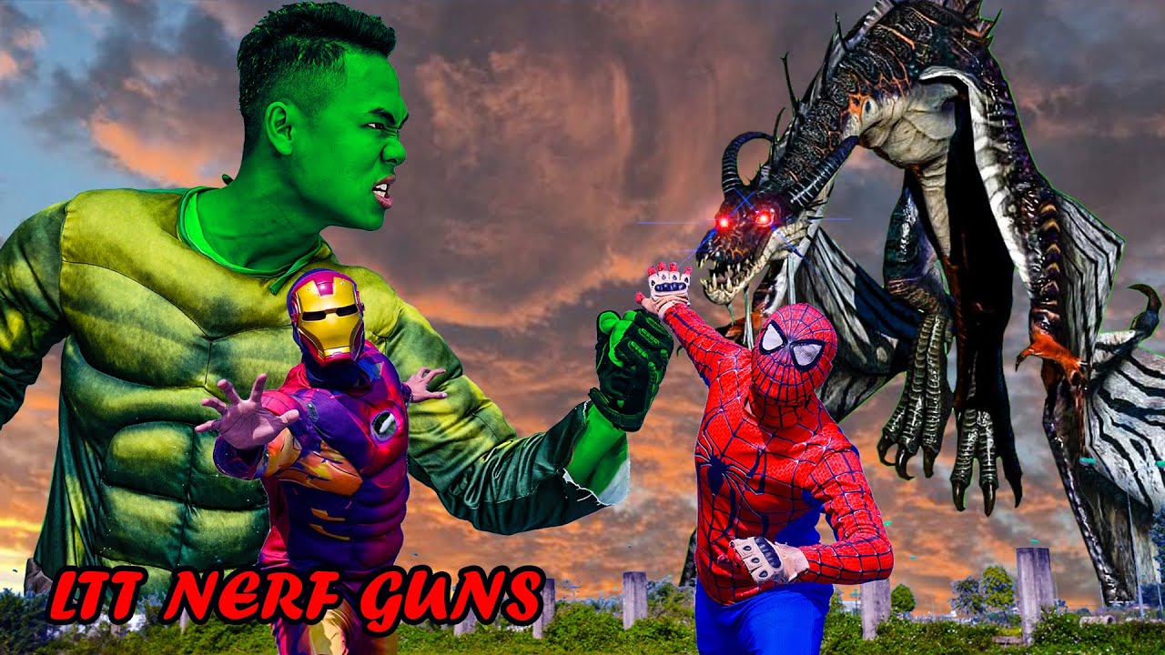TEAM SPIDER MAN in REAL LIFE #03 | Marvel's Spider-Man 2 - Monsters ...