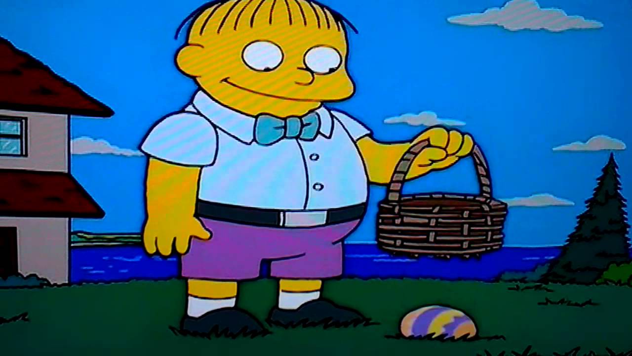 Simpsons Ralf findet Osterei xD - YouTube