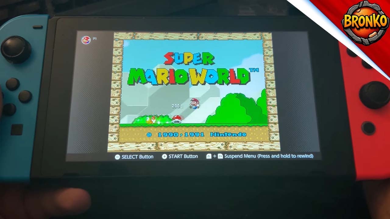 Super Mario World | Nintendo Switch handheld gameplay - YouTube