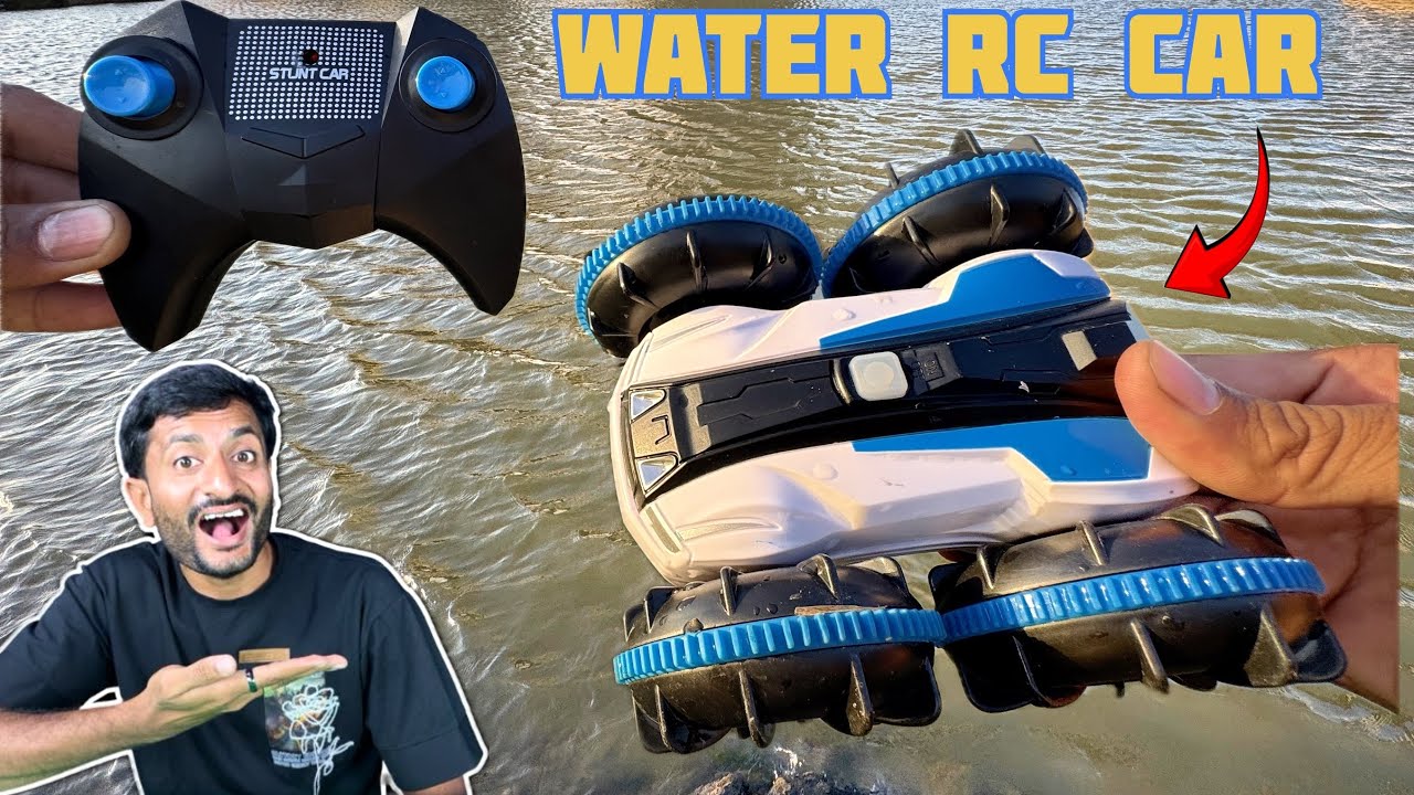 Water Run Remote Control Car Unboxing and Testing - JMV TOYS - YouTube