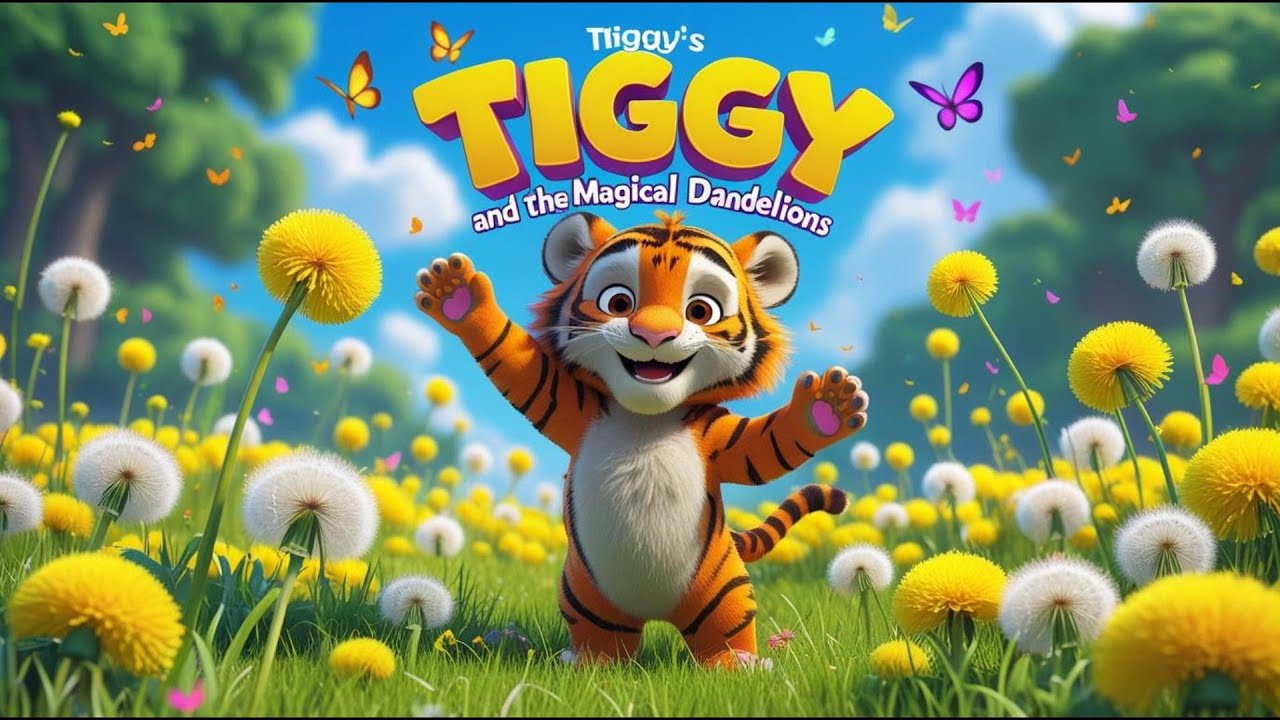 TIGGY AND THE MAGICAL DANDELIONS 🌼 Fun Learning for Kids! - YouTube