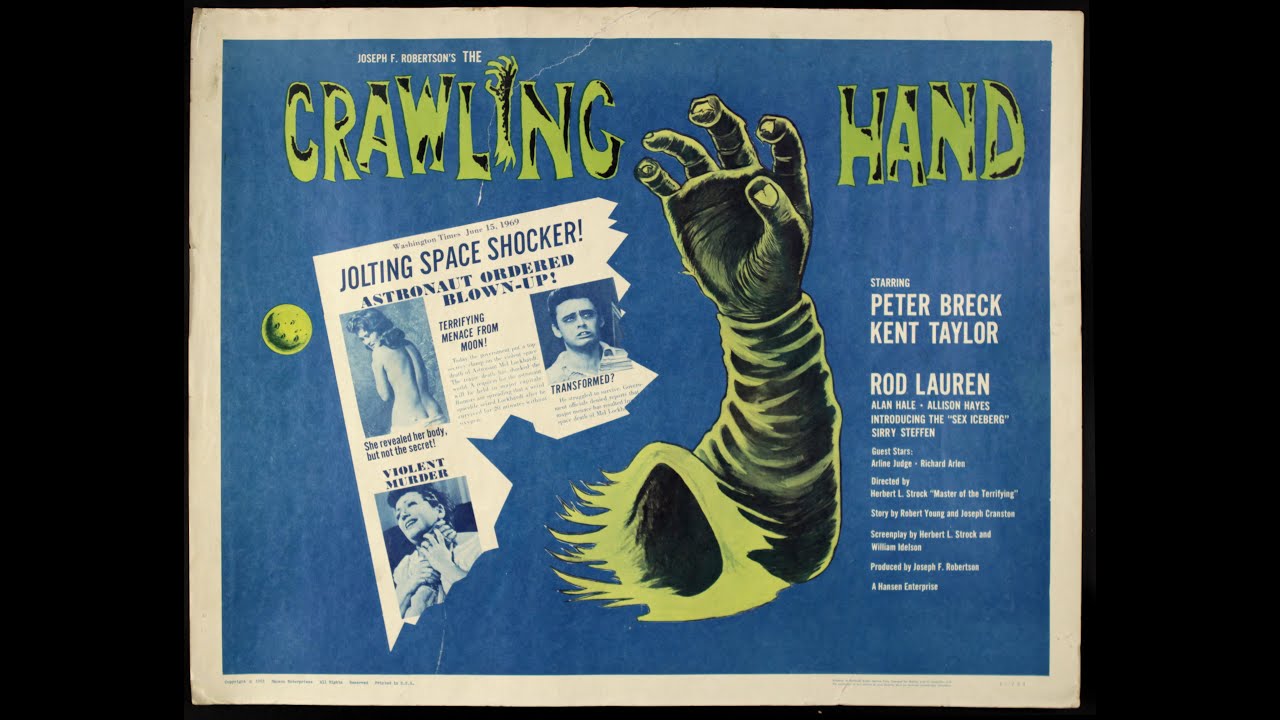 The Crawling Hand - YouTube