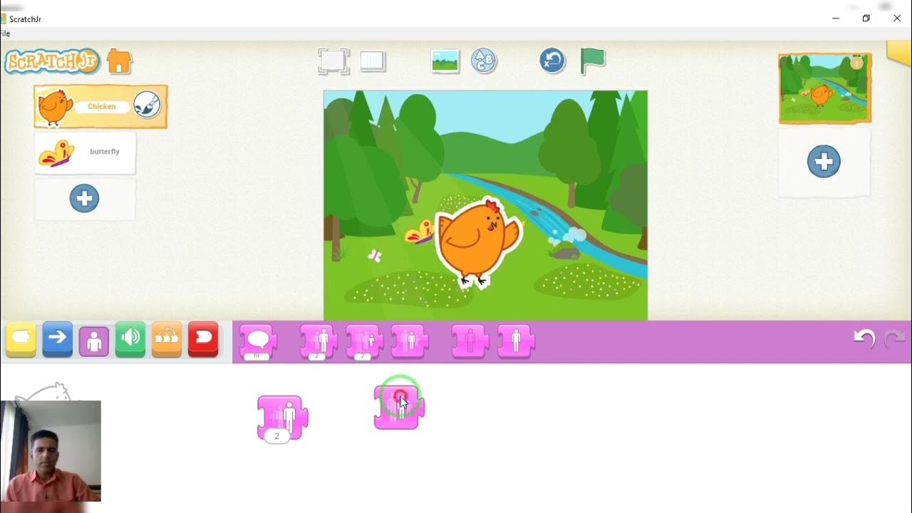 Scratch Junior Command Codes- آموزش اسکرچ جونیور قسمت سوم کدهای دستوری - YouTube