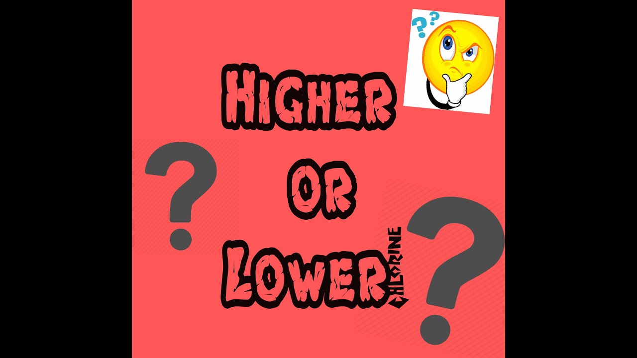 Higher or Lower? What has been searched more on Google? - YouTube
