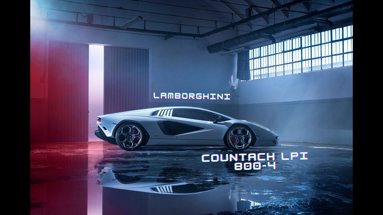 Lamborghini Countach LPI 800-4 - YouTube