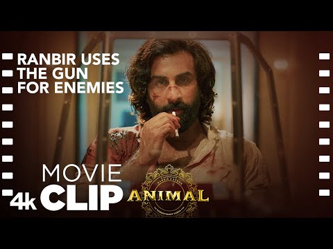 ANIMAL Movie Scene: Ranbir Uses The Gun For Enemies😲🔥 | Ranbir K, Rashmika, Sandeep V, Bhushan K