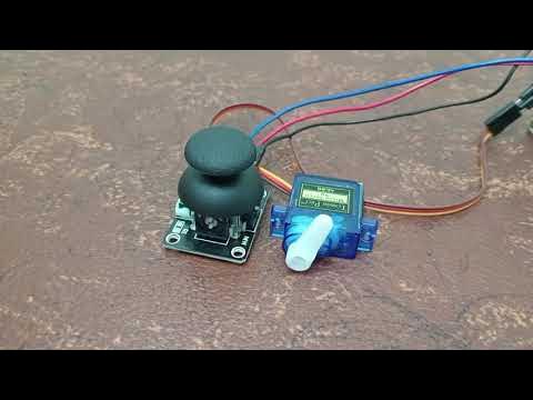 How to control servo with joystick Arduino. - YouTube