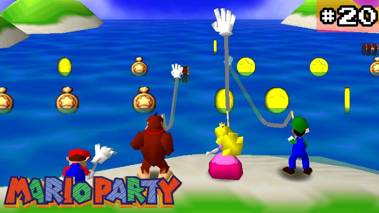 Let's Play Mario Party (N64) | Part 20 - The Cast Aways 🏝️ - YouTube