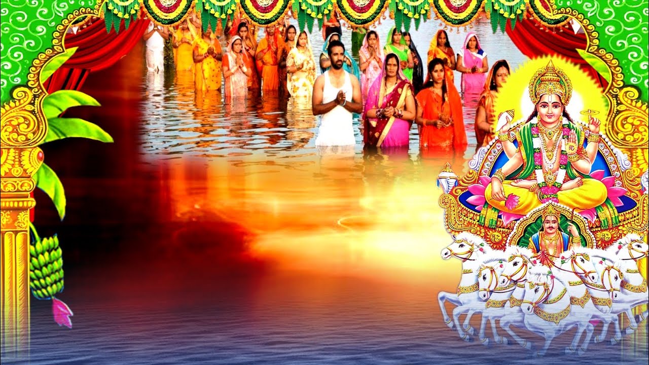 Chhat Pooja Poster Background New Chhat Pooja Poster Banner Editing ...