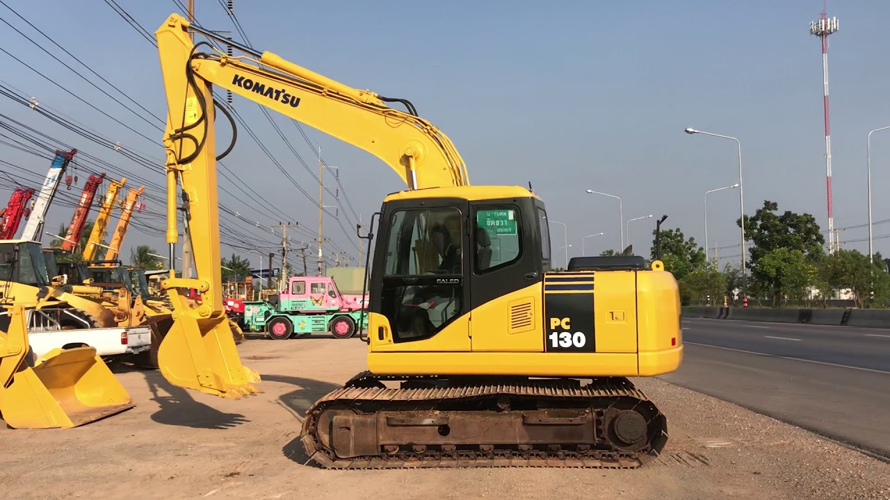 KOMATSU PC130-7 www.thaispmotor.com 081-2990958 - YouTube