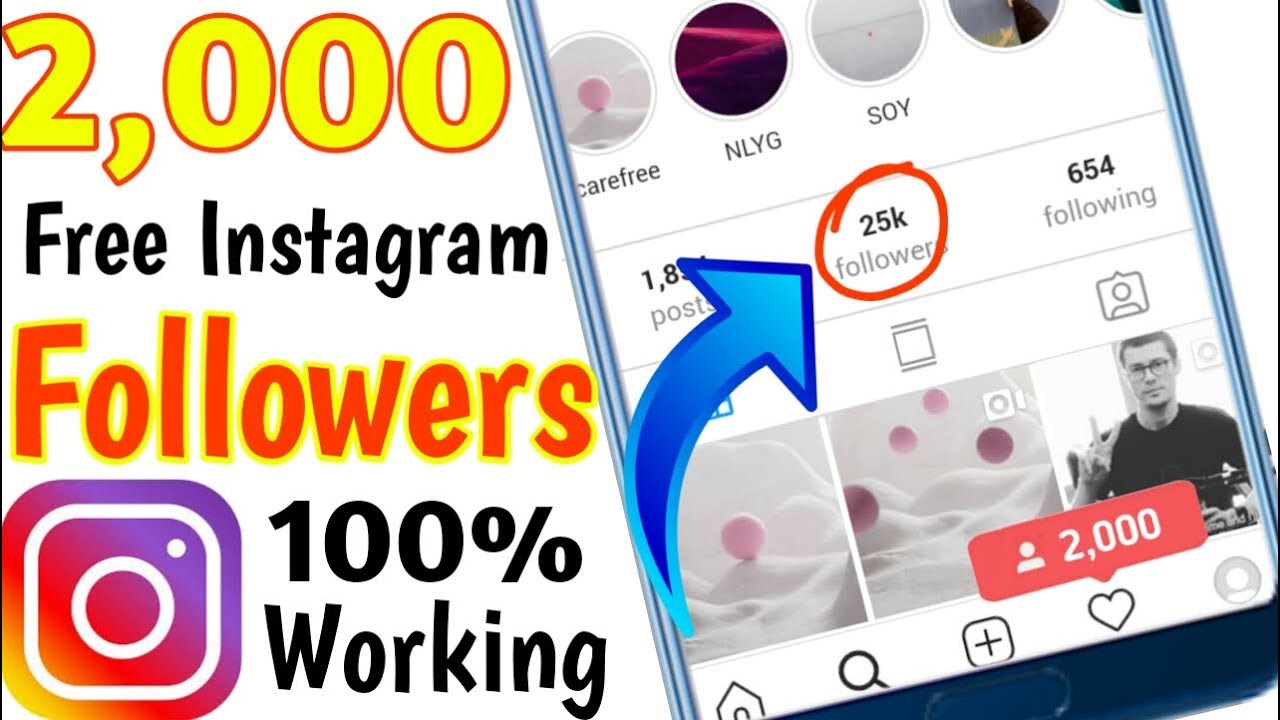 How to increase Instagram followers free 100% working trick | free ...