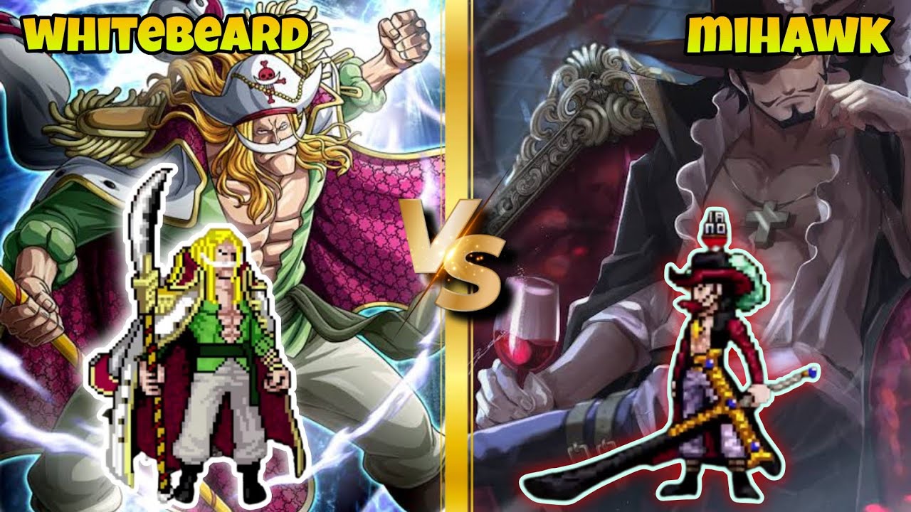 Jump Force MUGEN - Mihawk vs Whitebeard - YouTube