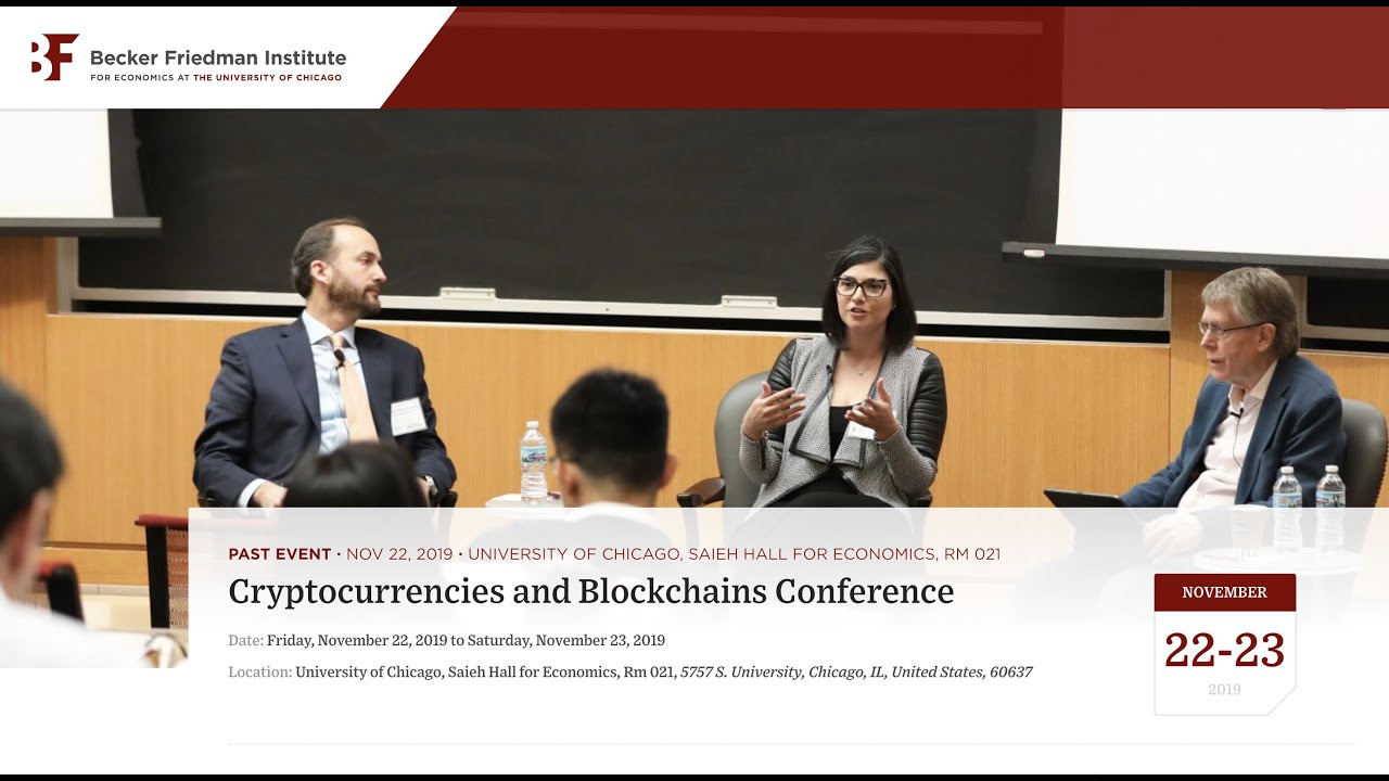 Becker Friedman Institute // Crypto & Blockchain with Nobel Laureate Economist Dr. Lars Peter ...