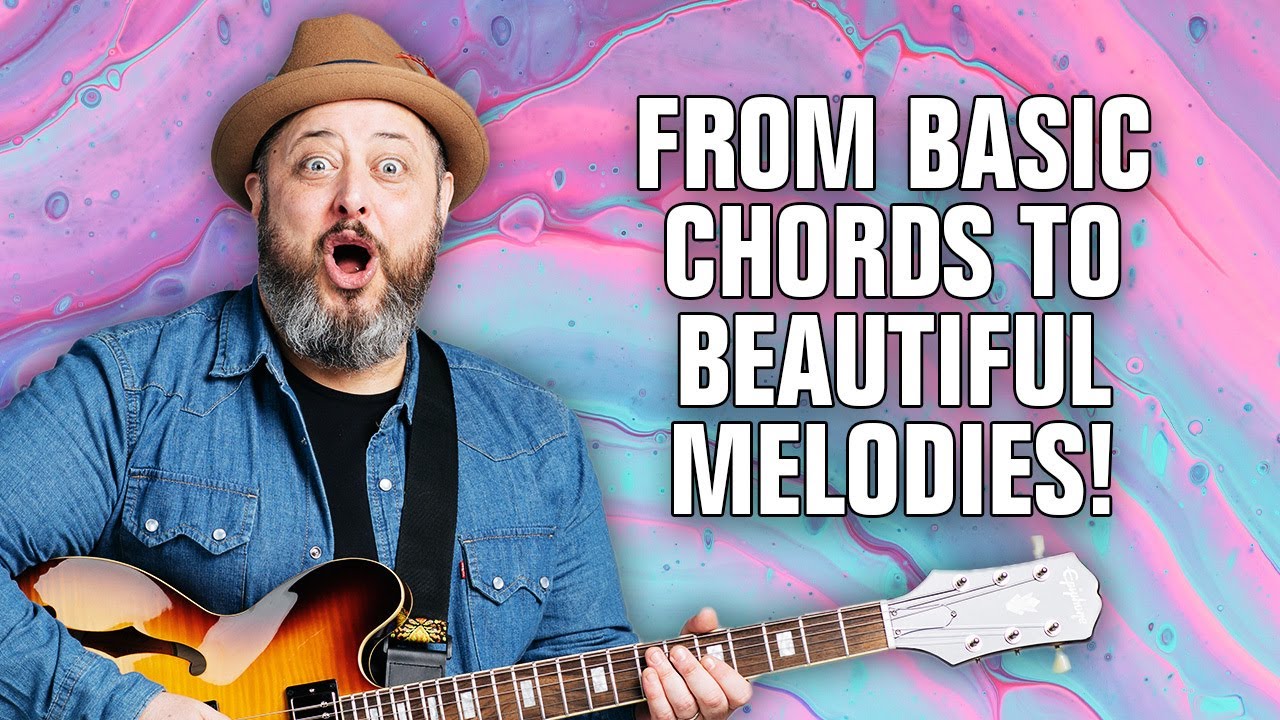 Create AMAZING Blues Melodies Using BASIC Chords! - YouTube