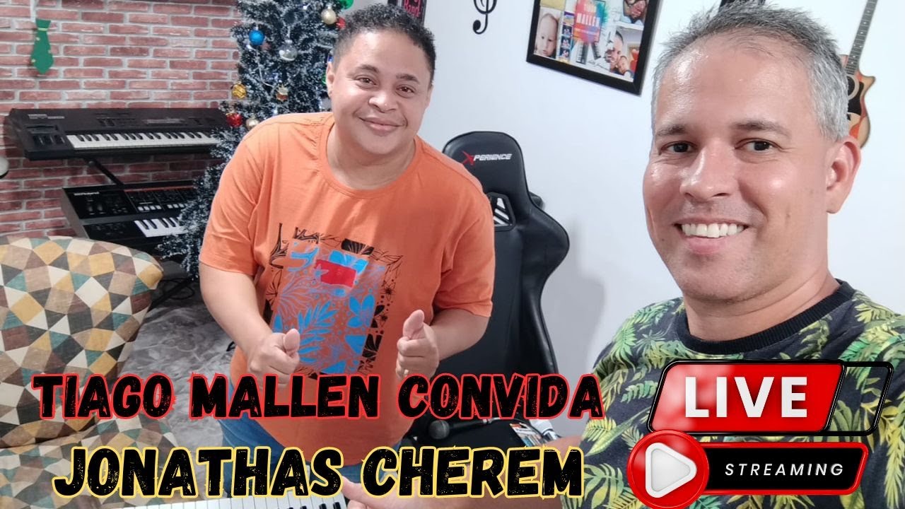 LIVE TIAGO MALLEN feat. JONATHAS CHEREM (O CARA DO JAZZ) . #tecladista - YouTube