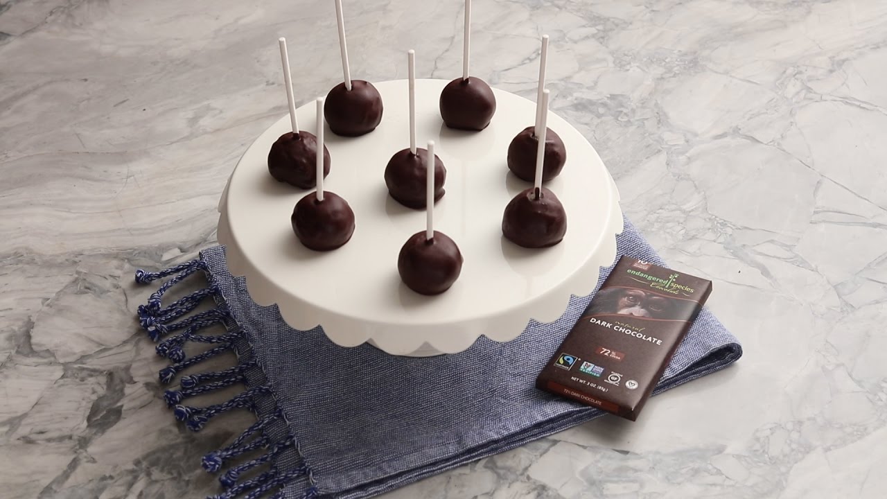 Banana Cake Pops with Avocado Buttercream - YouTube