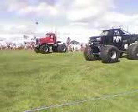 Monster Truck Drag Race!!!! - YouTube
