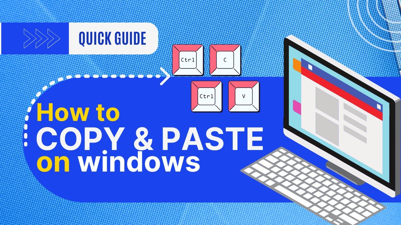 📋 How to Copy & Paste on Windows 2025 [Easy Shortcut Guide] - YouTube