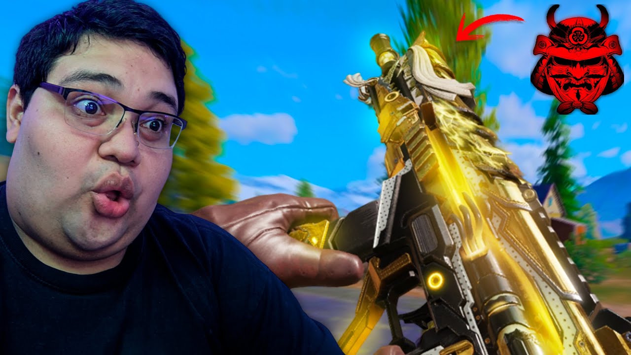 SKIN CX9 LEGENDARIA de la RULETA SAMURÁI en COD MOBILE - YouTube