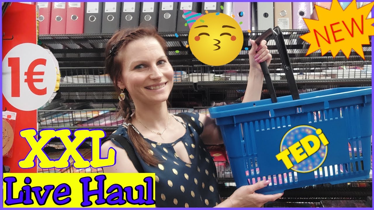 XXL TEDI LIVE SHOPPING Neuheiten🥳 shoppen für eine Party - YouTube