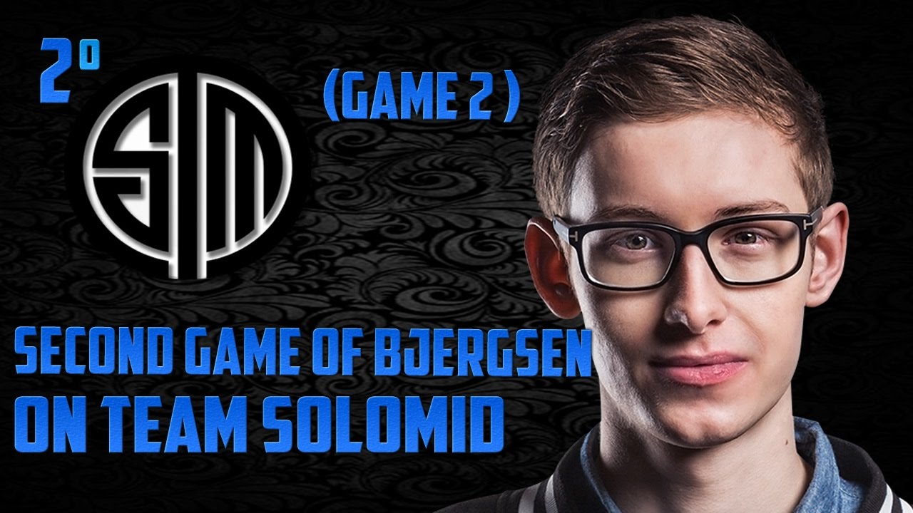 Bjergsen's Second Competitive Game on TSM (Game 2) - YouTube