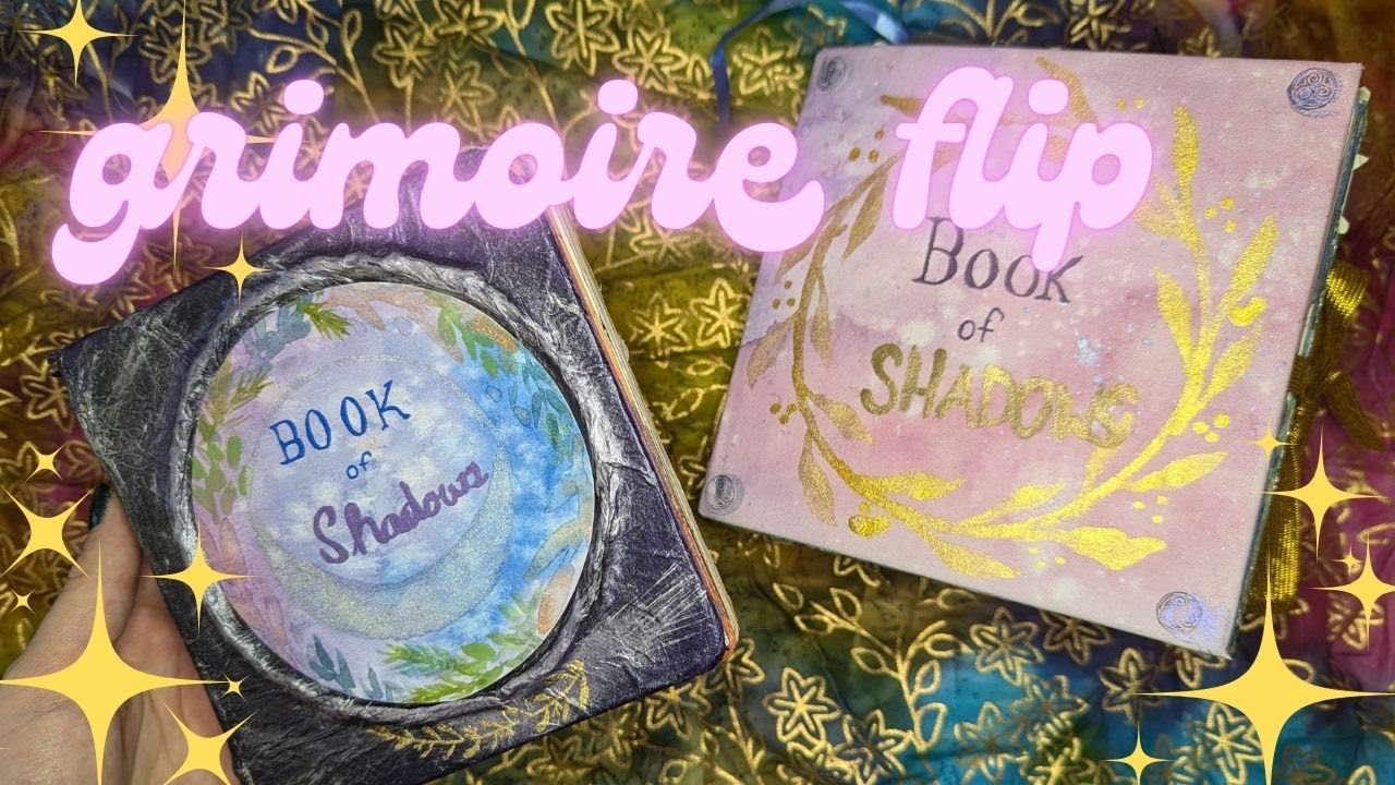 Grimoire flip- My 2020-2023 Art Grimoires - YouTube