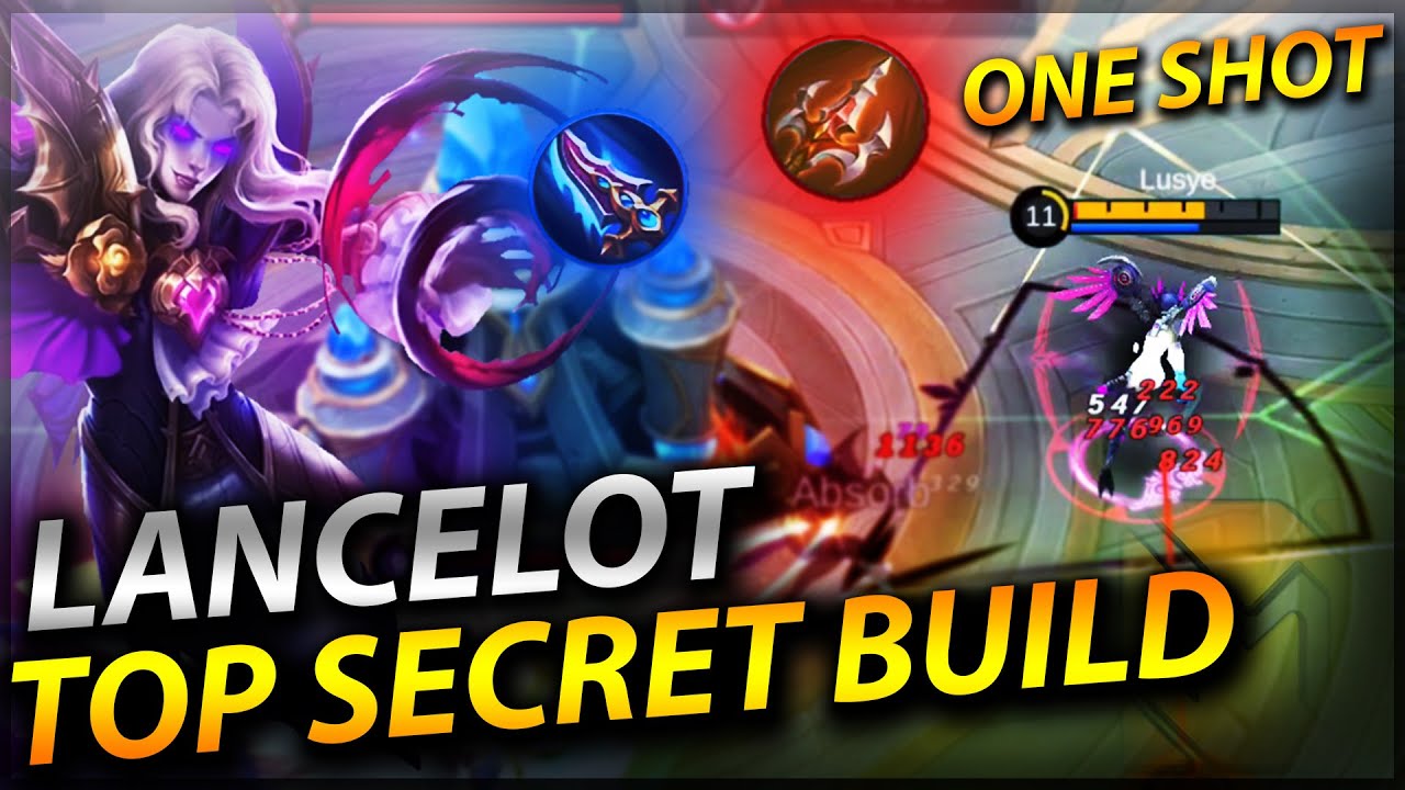 THE BEST BUILD AND EMBLEM SET FOR LANCELOT! Lancelot Membangun dan ...