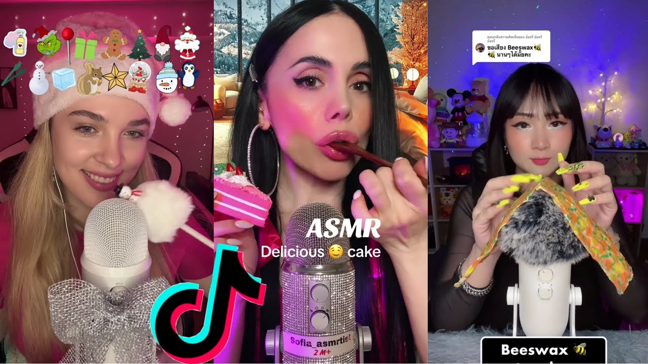 ASMR TikToks || TIKTOK COMPILATION #82 - YouTube