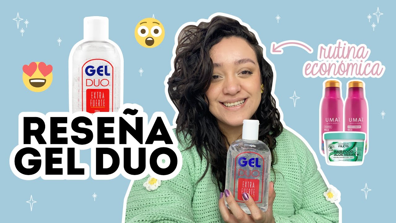 RESEÑA GEL DUO😍 | Rutina económica🤑 - YouTube