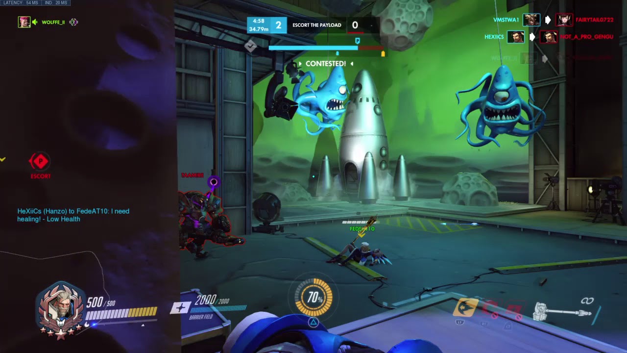 Rein saves Mercy - YouTube