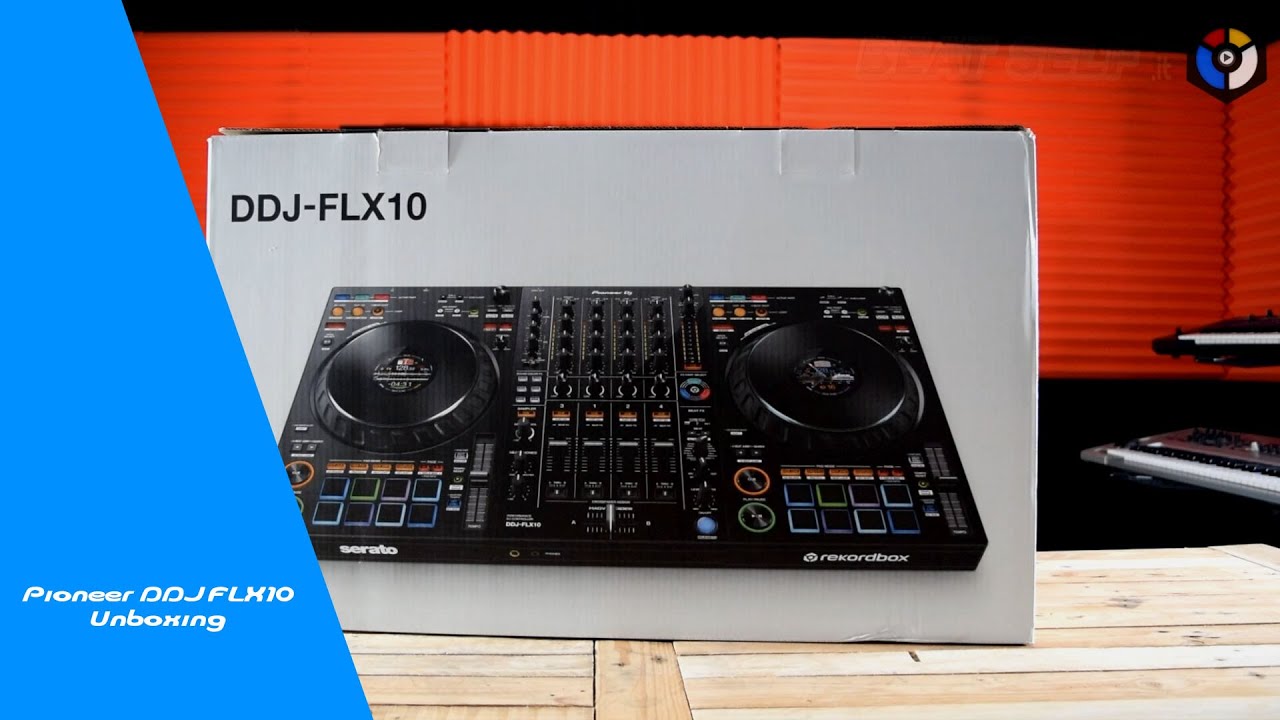 Pioneer DDJ FLX10 - Unboxing - YouTube