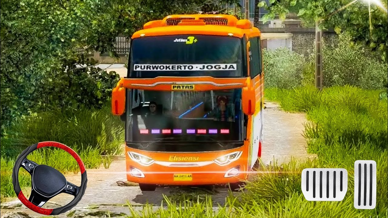 Java Bus Simulator Game | Lintas Jawa Tengah Terbaru 2024 | Realistis ...